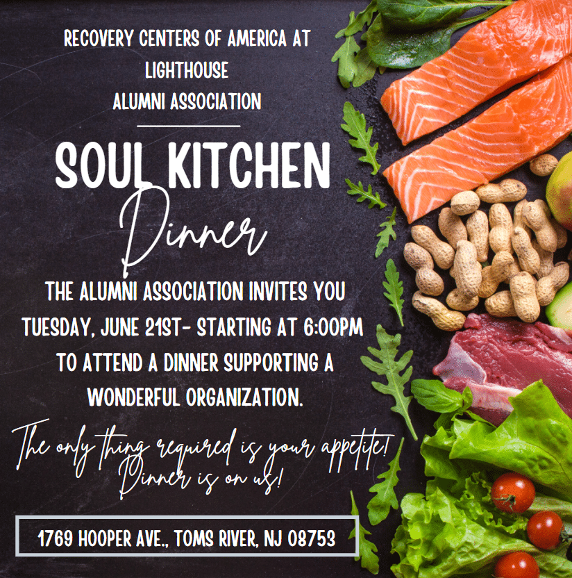 Lighthouse JBJ Soul Kitchen Dinner - Recovery Centers of America